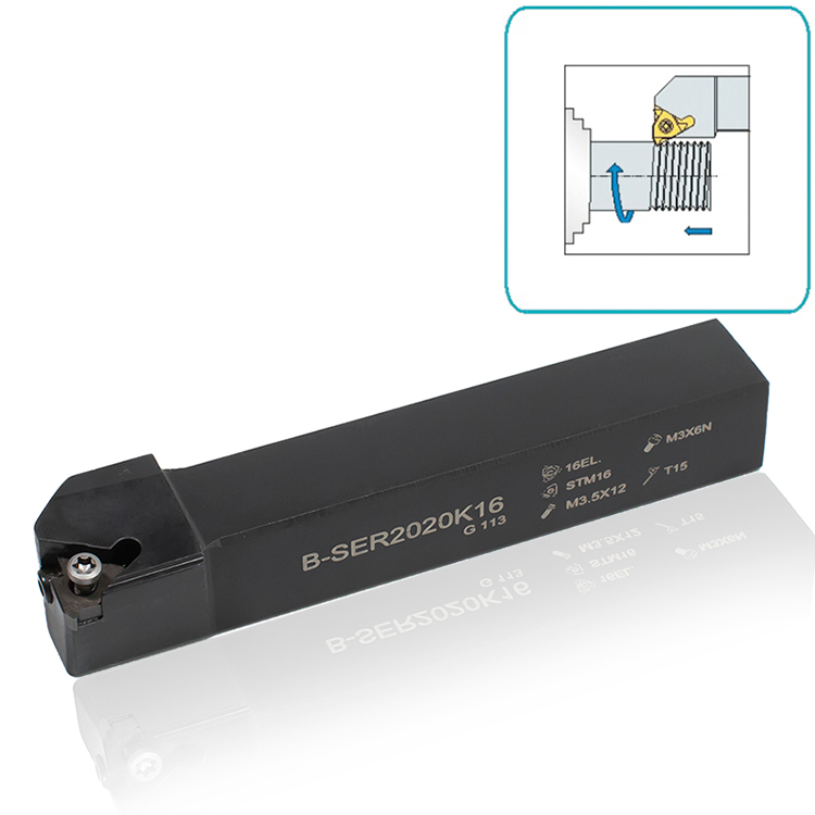 Sandhog Indexable Thread Tool Threading Holder Carbide Insert Cutting ...